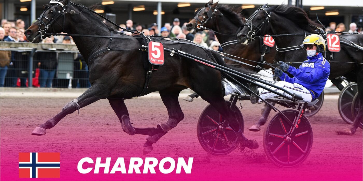 Charron är Norges hopp i Elitloppet 2025 - Solvalla